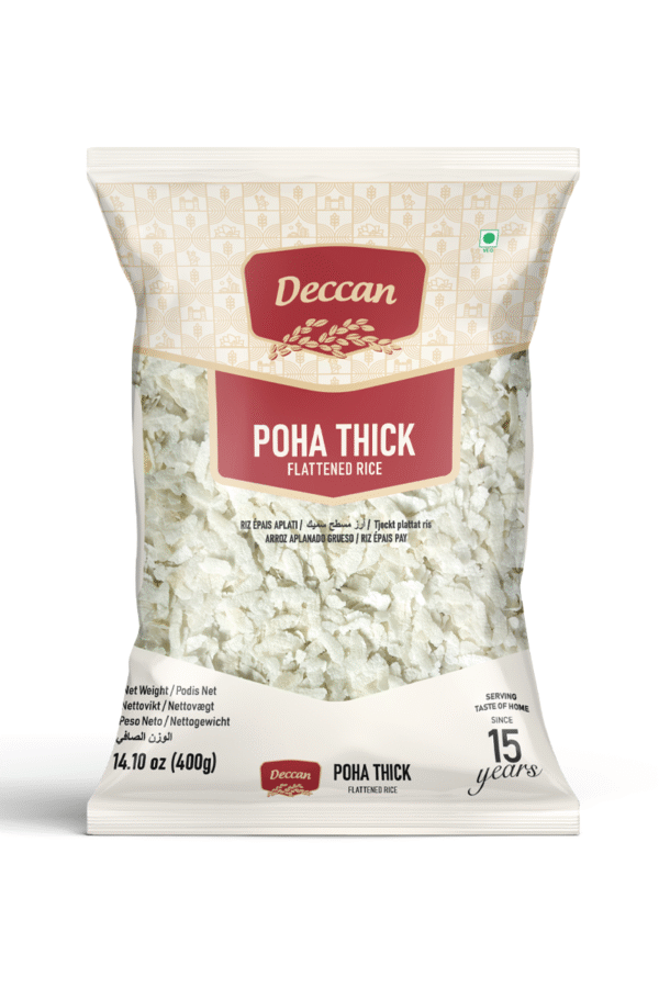 Poha (Thick Flattened Rice) – Deccan